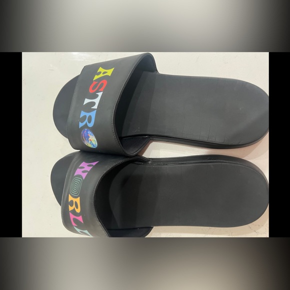 Travis Scott | Shoes | Travis Scott Color Logo Slides Travis Scott ...